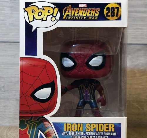 Фигурка Funko Pop Железный Паук - Iron Spider №287