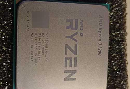 Продам процессор amd ryzen3 1200
