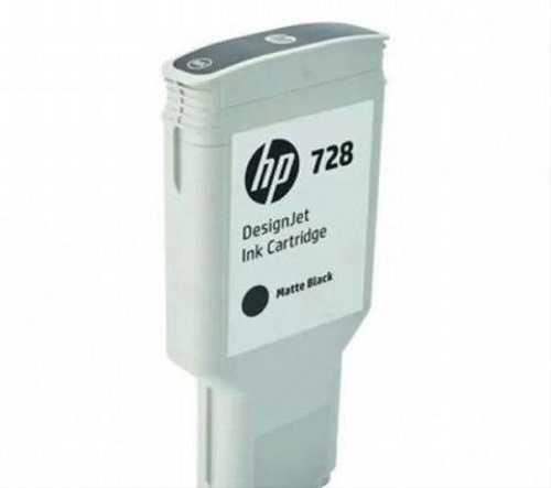 Картридж HP 728 3WX25A для DJ Т730/Т830, черный ма