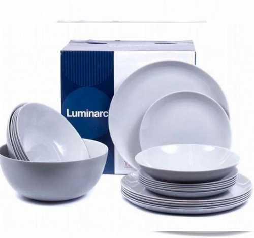 Набор посуды Luminarc Diwali white 16 новый