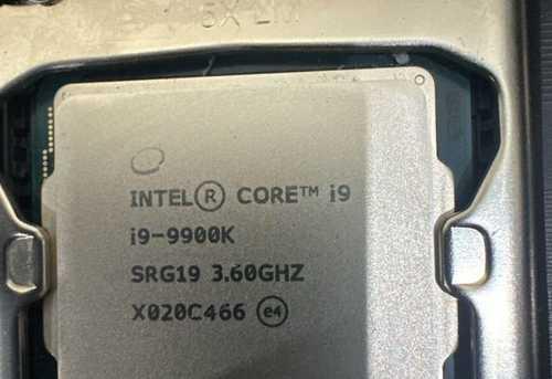 Процессор intel i9 9900k + материнка z390 + 32gb