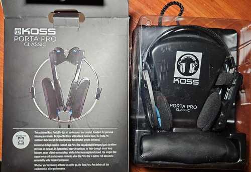 Koss Porta Pro Classic, новые, непользованные