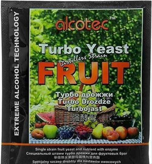 Турбо дрожжи Alcotec Fruit 60 гр