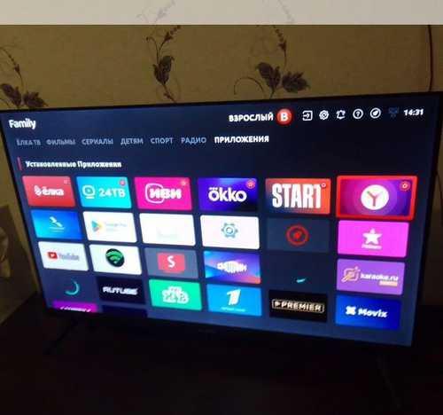 Телевизор SMART tv 32 дюйма