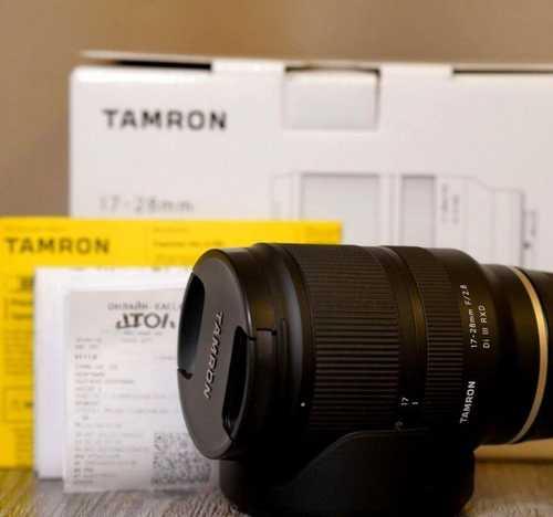 Tamron 17-28mm f/2.8 Sony