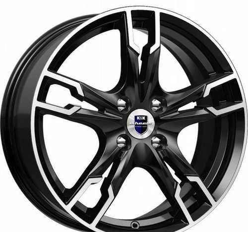 R17 5x112 7J ET50 D66,6 K&K Солар (кс875-22) Алмаз чёрный