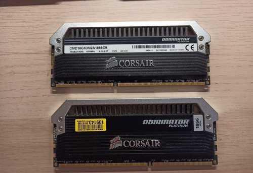 Модули памяти DDR3 Corsair Dominator Platinum