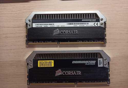 Модули памяти DDR3 Corsair Dominator Platinum