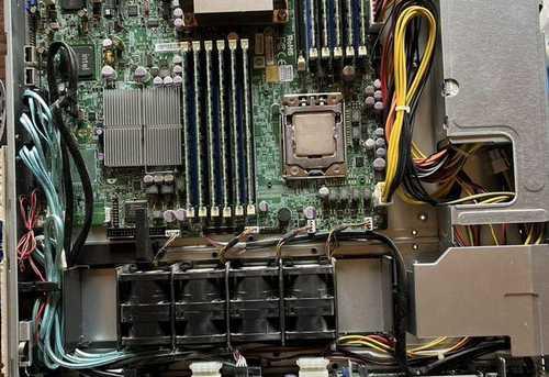 Сервер SuperMicro 96gbram/DualXeon/SAS