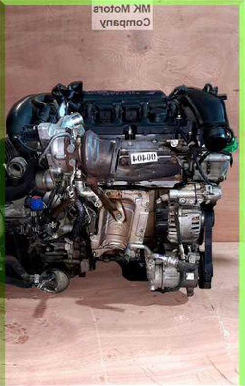 Двигатель 1,6 EP6 5FV 5FT 5FX турбо Citroen C4 DS3