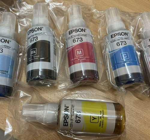 Чернила epson 673 оригинал