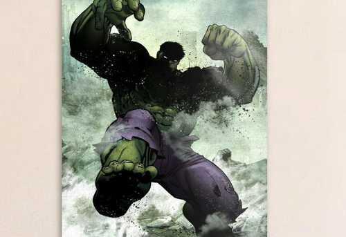 Интерьерная Картина "Халк" Hulk Dark Mode Marvel