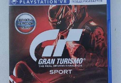 Gran turismo sport ps4 диск