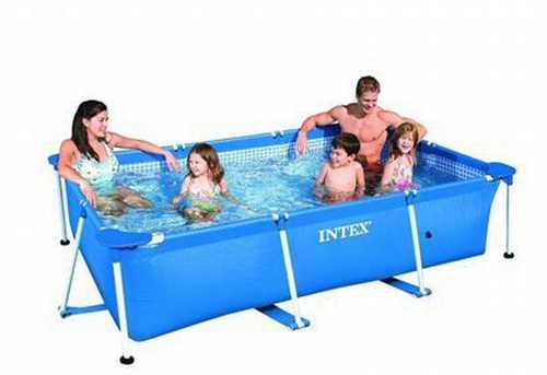 Каркасный бассейн Intex Rectangular Frame / 58983