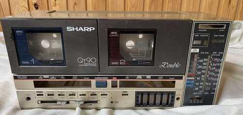 Кассетная магнитола Sharp qt-90