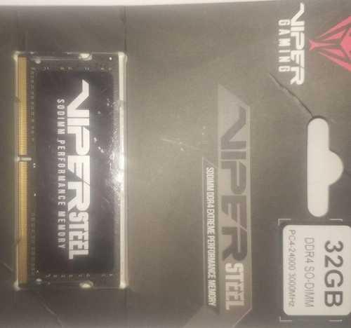 Оперативная память so-dimm ddr4 32gb 3000Mhz