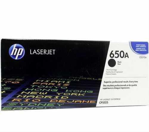 Лазерный картридж HP CE270A 131407