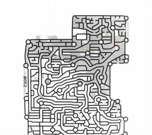 Пластина мехатроника (A052/B052) АКПП ZF 6HP