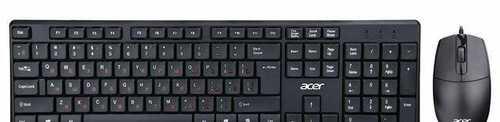 Клавиатура+мышь Acer OMW141 черный (ZL. mceee.01M)