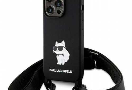 Чехол Karl Lagerfeld с ремешком 15 Pro, 15 Pro Max