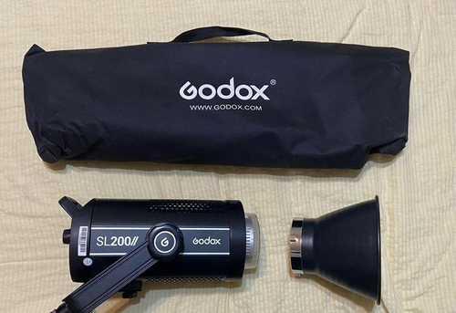 Godox sl200ii + октобокс 120см