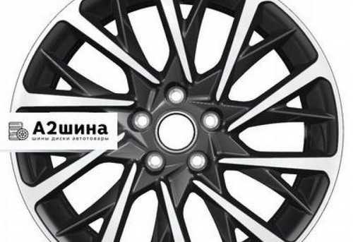 Диски Khomen Wheels KHW1804 (Audi A4/A6) Black-FP