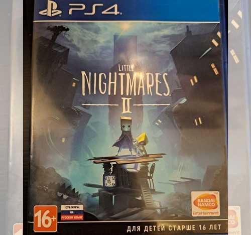 Little nightmares 2 ps4 диск