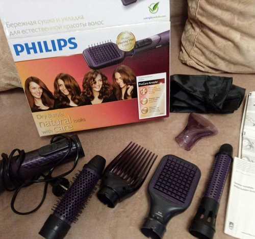 Фен щетка philips