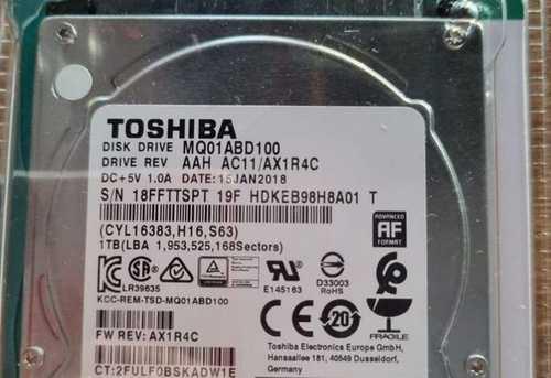 Жесткий диск Toshiba 1 тб