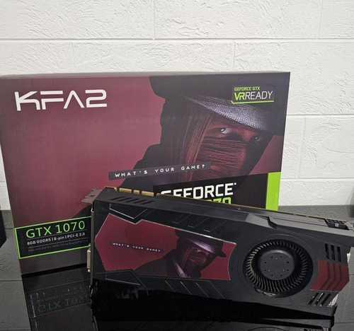 Видеокарта KFA2 GeForce GTX 1070 8GB