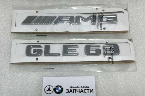 Эмблема крышки багажника Mercedes GLE 63 AMG W166