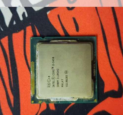 Процессор intel core i5 3450 3.10GHZ