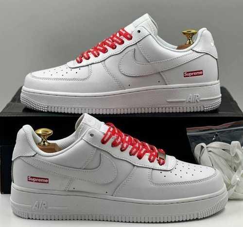 Кроссовки Nike Air Force 1 Low & Supreme (Арт.27338)