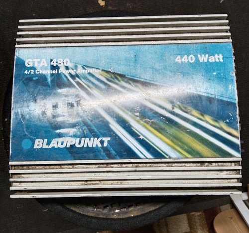 Автомобильный усилитель звука blaupunkt