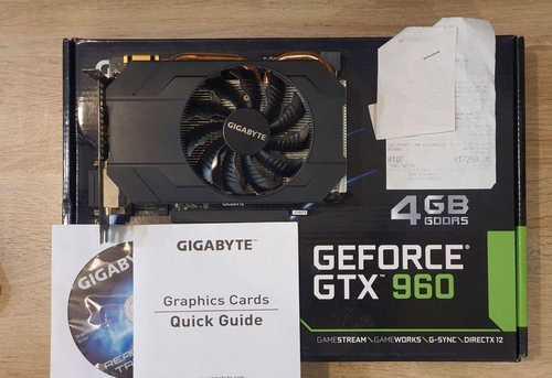 Gigabyte Geforce GTX 960 4gb
