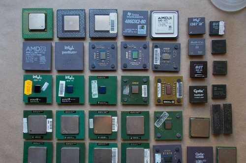 Ретро процессоры и сопроцессоры