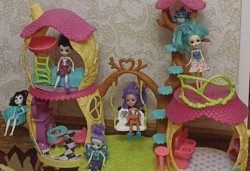 Кукольный дом Enchantimals с куклами