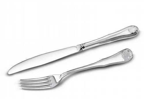 Набор столовый "Визит": вилка и нож (Серебро 925)