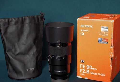 Sony FE 90mm 2.8 Macro