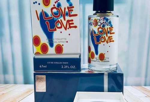 Духи женские Moschino Cheap & Chic I Love 67ml