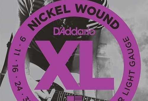 DAddario EXL120 XL Nickel wound 9-42 струны для