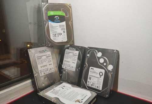 Жесткие диски 1тб для компьютера и видеонаблюдения