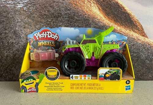 Новый набор Play-Doh Wheels Монстр трак