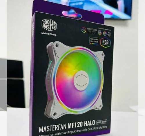 Кулер Cooler Master masterfan MF120 halo argb