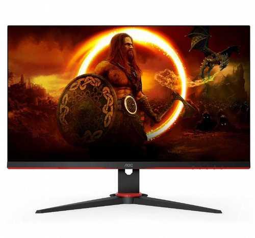 27" Монитор AOC Q27G2E/BK черный