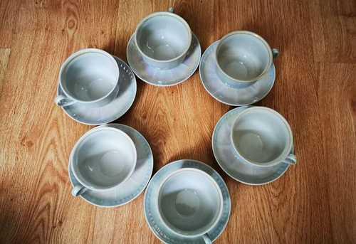 Чашки чайные/кофейные на 6 персон