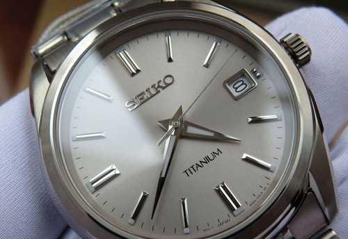 Часы Seiko (Сейко) Titanium Sapphire Grey