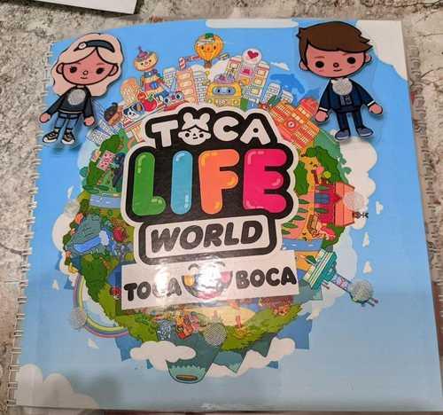 Toca Boca (тока бока) альбом на липучках