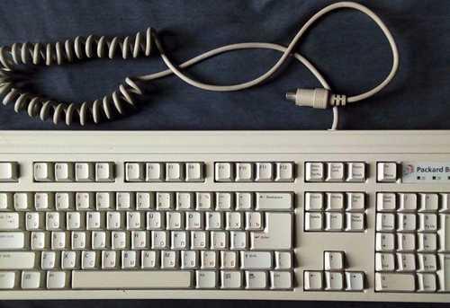 Ретро клавиатура и мышь рс/2 Packard Bell из 90-х