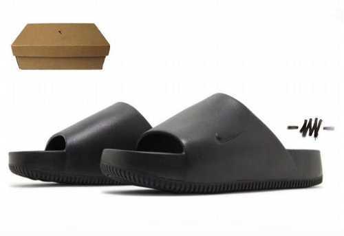 Шлепки сланцы Nike Calm Slide Black